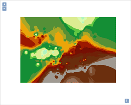 Kriging interpolation